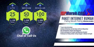 Harga Paket Internet Rumah Murah Unlimited Tanpa FUP di Jakarta Bogor ...